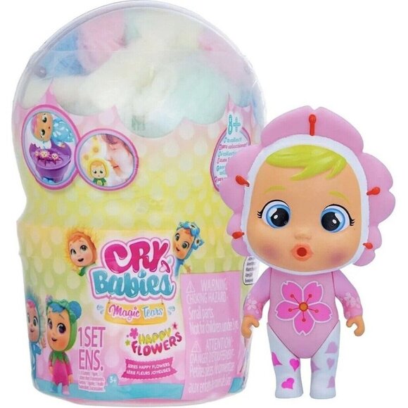 Cry Babies | Toys | Cry Babies Cherry Blossom Happy Flowers Magic Tears ...